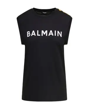 Balmain Straight Hem Tops