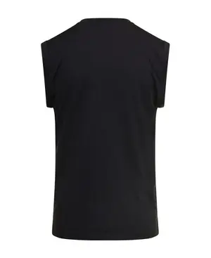 Balmain Sleeveless Logo Printed Tank Top