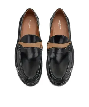 MAISON MARGIELA Décortiqué Slip-on Loafers - Black