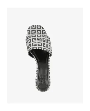Givenchy Mules In 4g Jacquard