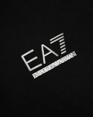 EA7 Logo Lapel Polo Shirt