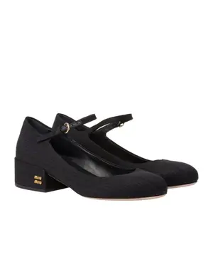 Miu Miu Logo Lettering Pumps