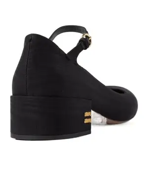 Miu Miu Logo Lettering Pumps