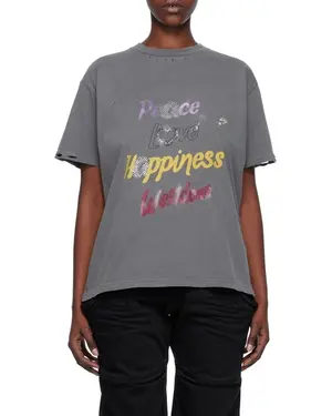 We11Done Slogan-print Cottton T-shirt