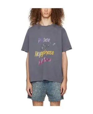 We11Done Slogan-print Cottton T-shirt