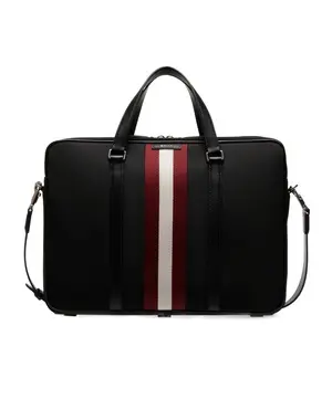 Bally Code Briefcase - Black