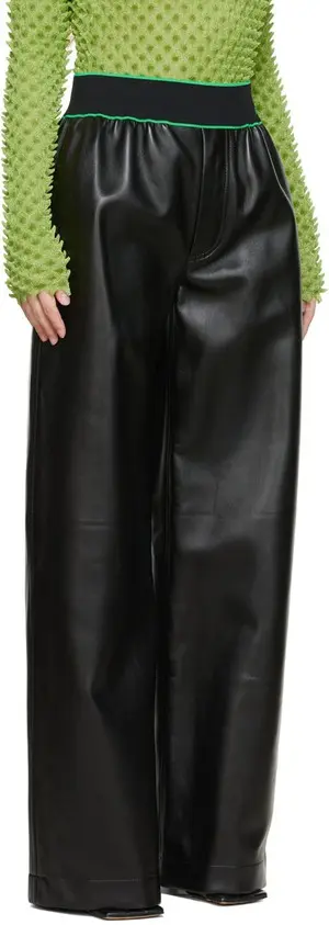 Bottega Veneta Logo Wide-leg Trousers