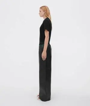 Bottega Veneta Logo Wide-leg Trousers