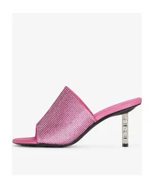 Givenchy All Strass G Cube Mules - Phosphor