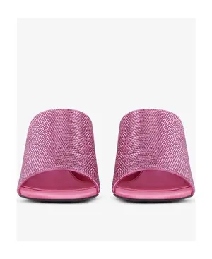 Givenchy All Strass G Cube Mules - Phosphor