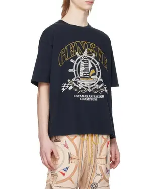 Rhude Geneve Catamaran Cotton T-shirt
