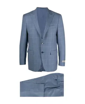 Canali Single-breasted Three-piece Suit - No