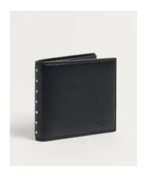 Valentino Garavani Rockstud Bi-fold Wallet - Black