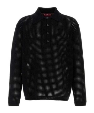 Gucci Crochet Polo Shirt