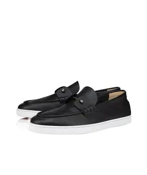 CHRISTIAN LOUBOUTIN Chambeliboat Slip-on Loafers - Black