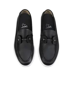 CHRISTIAN LOUBOUTIN Chambeliboat Slip-on Loafers - Black