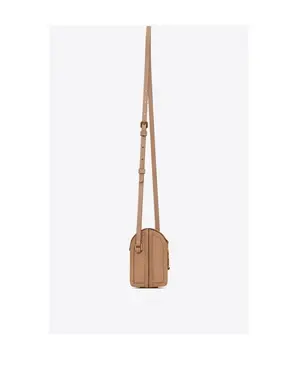 Saint Laurent Vintage Vegetable-tanned Leather Mini Box Bag - Pink