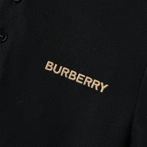 Burberry Polo Shirt With Lapel Short Sleeve