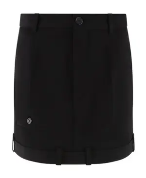 Balenciaga Deconstructed Mini Skirt