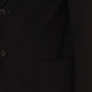 Giorgio Armani Single-breasted Tailored Blazer - Black
