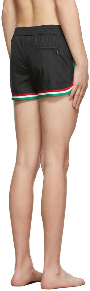 Dolce & Gabbana Italia Logo Swim Shorts