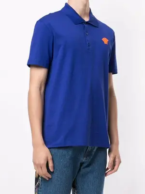 Versace Medusa Motif Polo Shirt