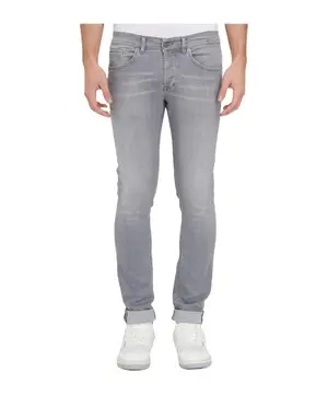 DONDUP Belt Ring Denim Trousers