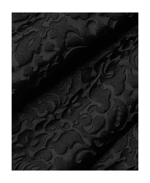 Dries Van Noten Ruffled Jacquard Tube Top Dress