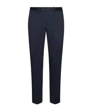 PT TORINO Turn-up Hem Tapered Leg Trousers