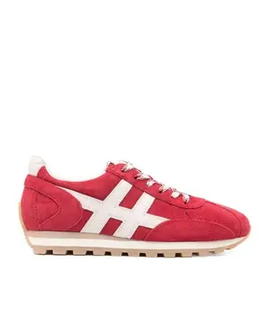 Hogan 86er Lace-up Sneakers - Red