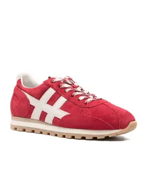 Hogan 86er Lace-up Sneakers - Red