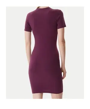 Versace Logo Printed Mini Dress