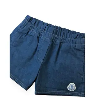 Moncler Logo Patch Elasticated Shorts