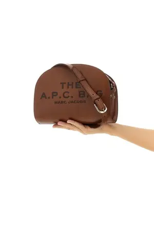 A.p.c. X Marc Jacobs Logo Embossed Crossbody Bag