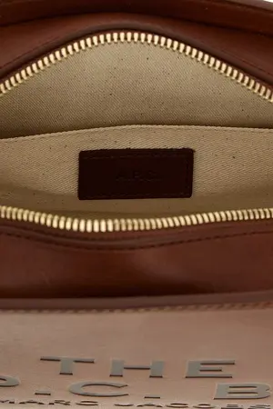 A.p.c. X Marc Jacobs Logo Embossed Crossbody Bag