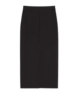 Max Mara Elea Midi Skirt With Front Slits