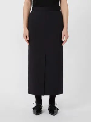Max Mara Elea Midi Skirt With Front Slits