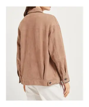 Brunello Cucinelli Four-pocket Jacket With Glossy Finish