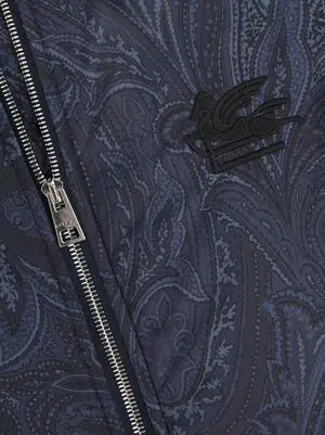 Etro Logo-embroidered Bomber Jacket