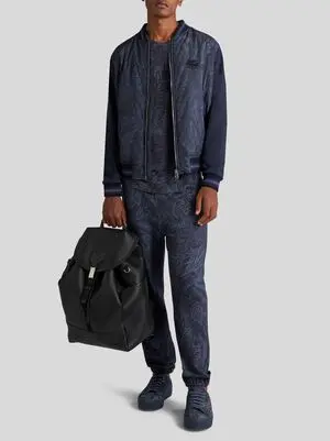 Etro Logo-embroidered Bomber Jacket