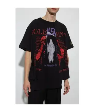 Raf Simons Graphic-print Layered T-shirt