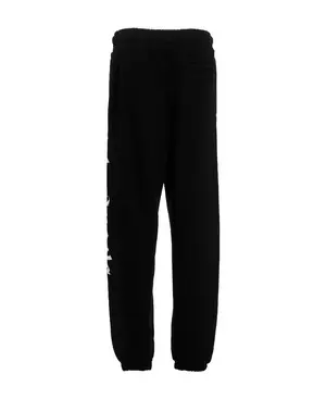 Palm Angels Drawstring Straight Leg Sweatpants