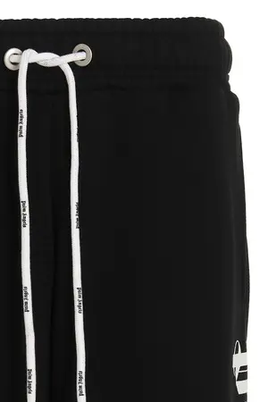 Palm Angels Drawstring Straight Leg Sweatpants