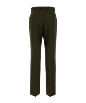 Gucci Pleat-detailed Tailored Trousers With Split Cuffs