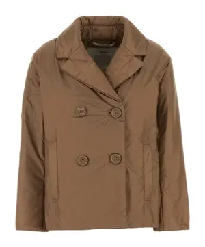 Max Mara Camelia Double-breasted Coat - Brown