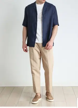 Brunello Cucinelli Easy Fit Striped Shirt