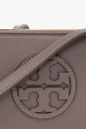Tory Burch Miller Zipped Mini Camera Bag - Clamshell Brown