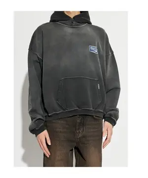 REPRESENT Graphic Hoodie - Black