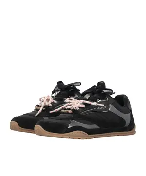 Pinko Yulia Lace-up Sneakers - Black