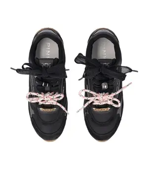 Pinko Yulia Lace-up Sneakers - Black